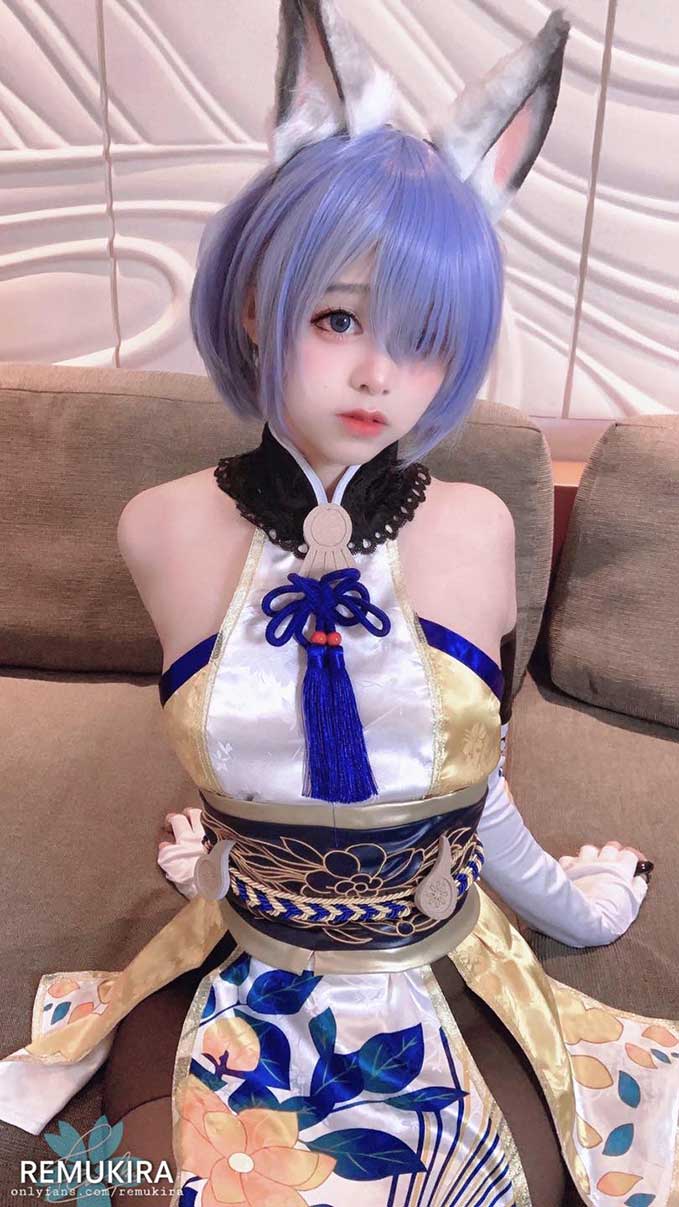 วาร์ป น้อง ริมุ Remukira เน็ตไอดอลสายคอสเพลย์ Onlyfans คิมูจิโดนใจ